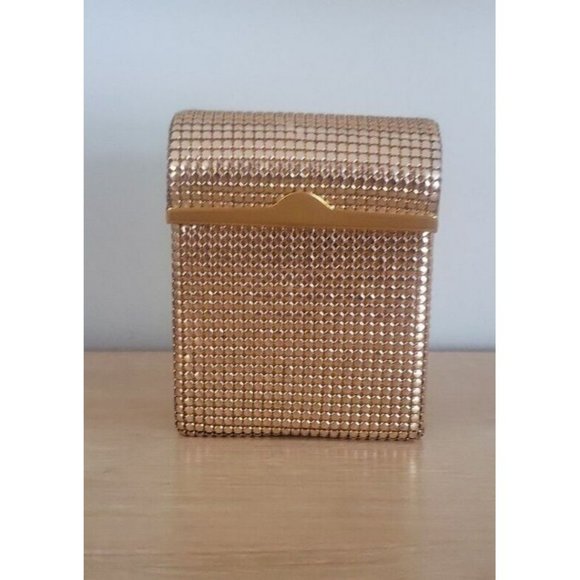 Glomesh | Accessories | Vintage Glomesh Cigarette Case Gold Mesh Flip ...